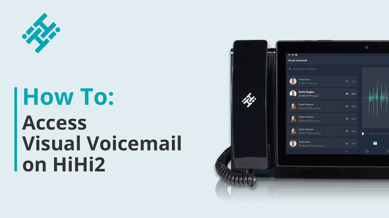 How To: Access Voicemails on HiHi2 - YouTube