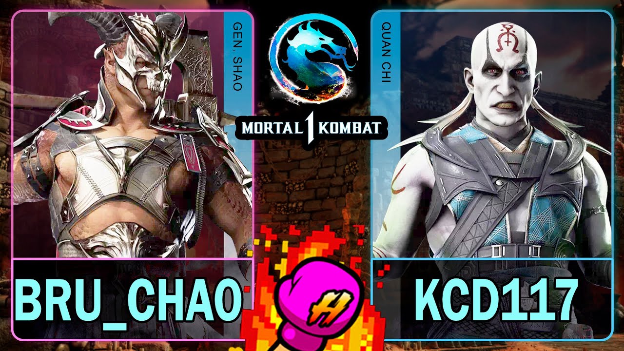 MK1 Bru_chao (GENERAL SHAO) VS KCD117 (QUAN CHI)🥊Mortal Kombat 1🥊4K 60 ...