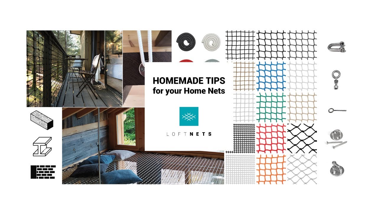 LoftNets - Homemade Tips for your Home Nets - YouTube
