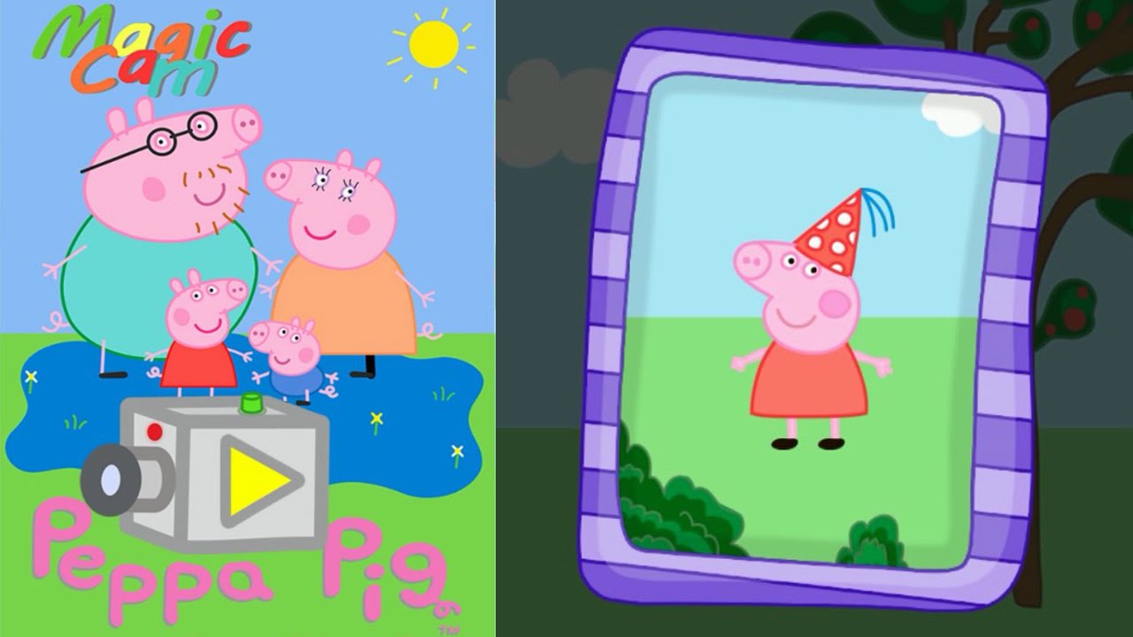 Peppa Pig Magic Photo Camera - YouTube