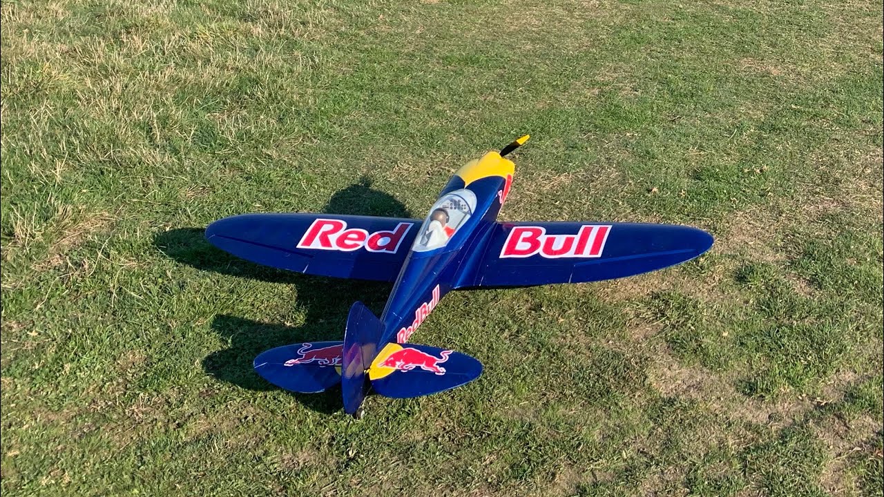 Creating a 4s, Red Bull, E-flite Commander - YouTube