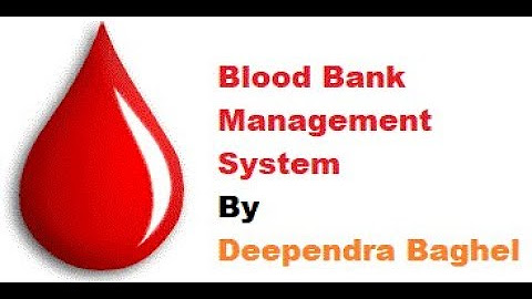 blood bank and donor management system project in php | blood bank ...