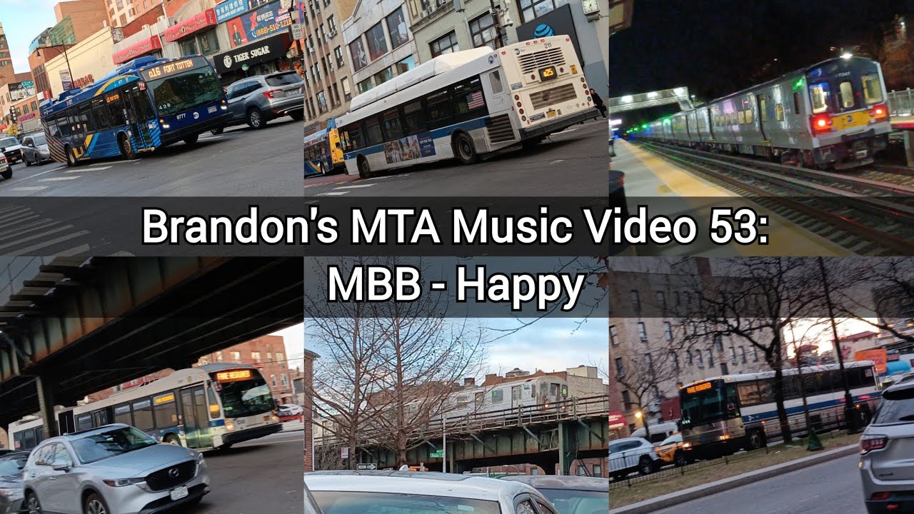 Brandon's MTA Music Video 53: MBB - Happy - YouTube