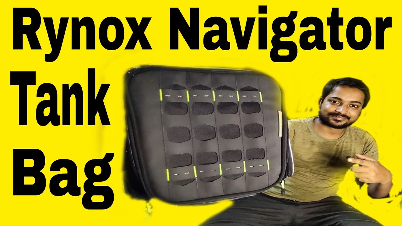 Rynox Navigator Tank Bag Unboxing & Review || Full Specification of ...