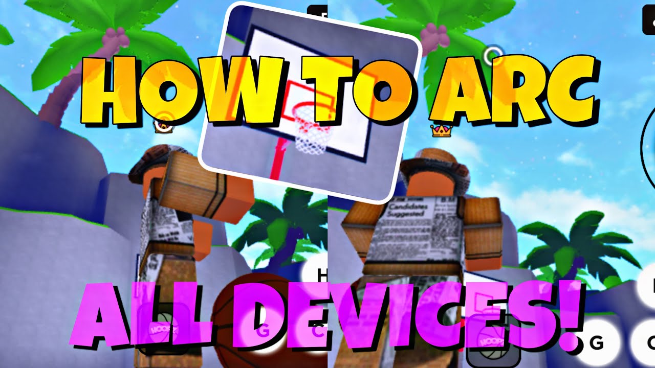 How To *ARC* In Hoopz! | CONTROLLER & MOBILE! (Roblox Hoopz Tutorial ...