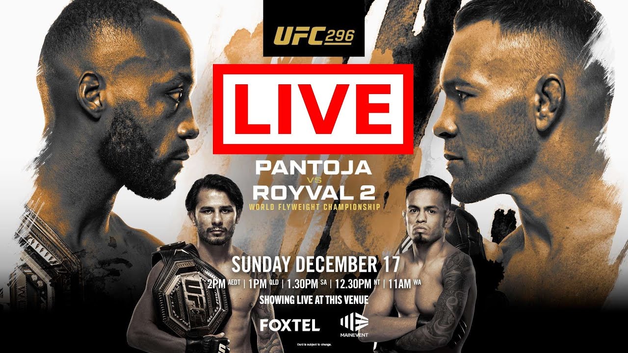 Leon Edwards vs Colby Covington Live Stream | UFC 296 | Full Fight ...