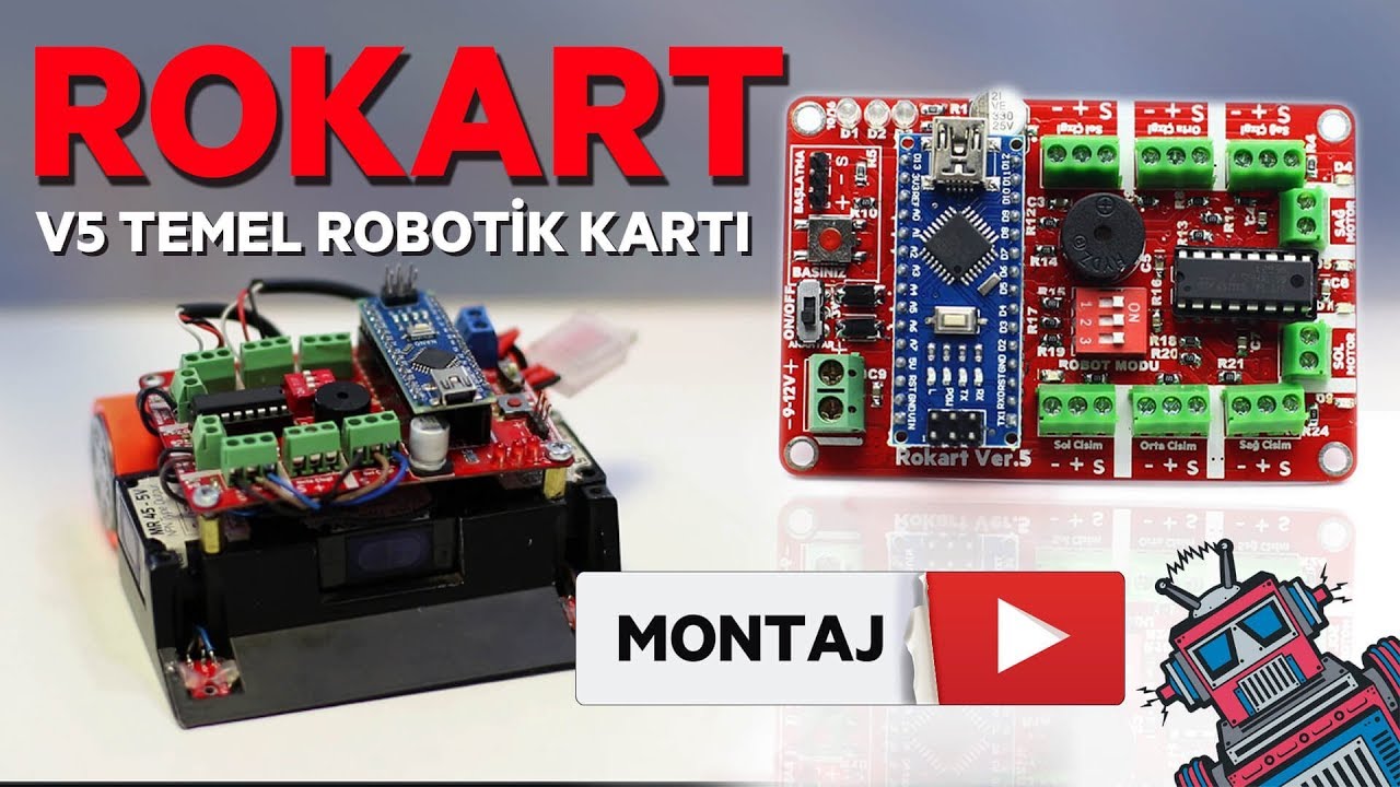 Rokart V5 Temel Robotik Kartı Nasıl Lehimlenir ? - YouTube