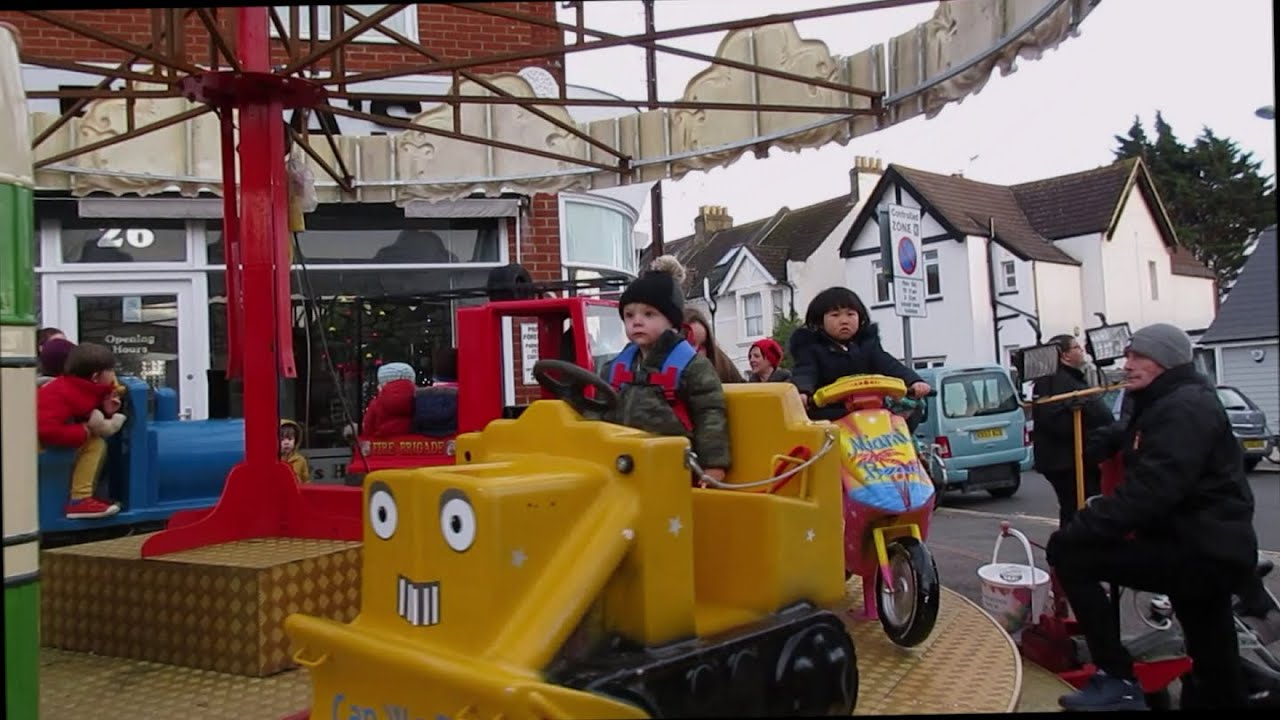 The kids vehicle merry go round - YouTube