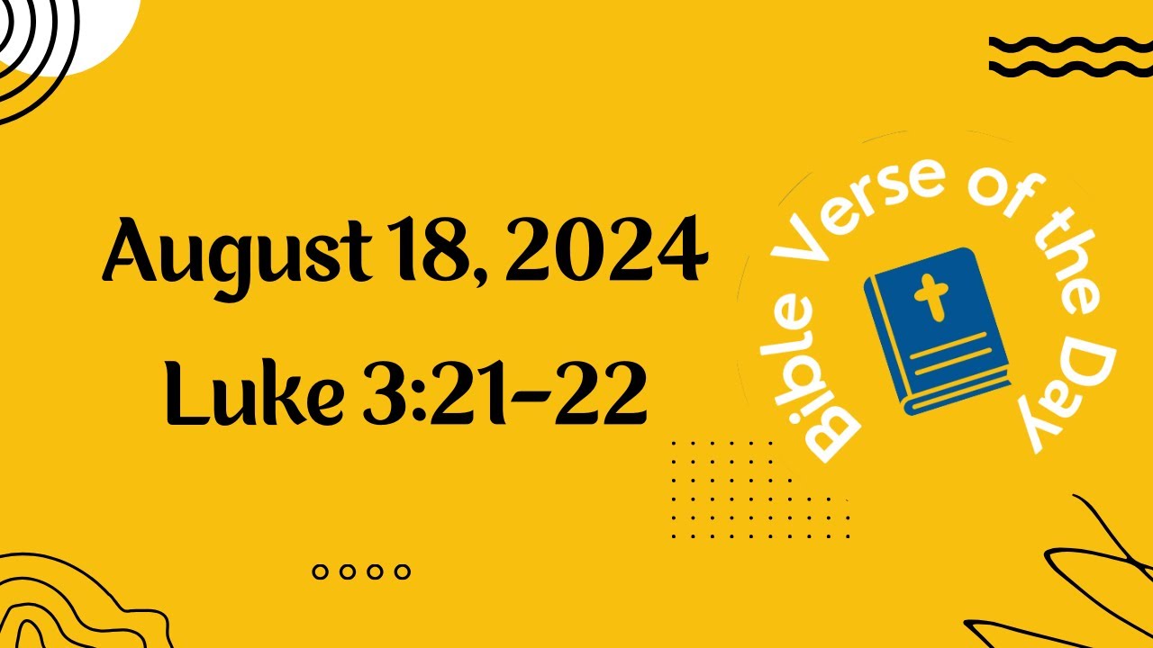 Verse of the day - August 18 #verseoftheday #dailydevotional # ...