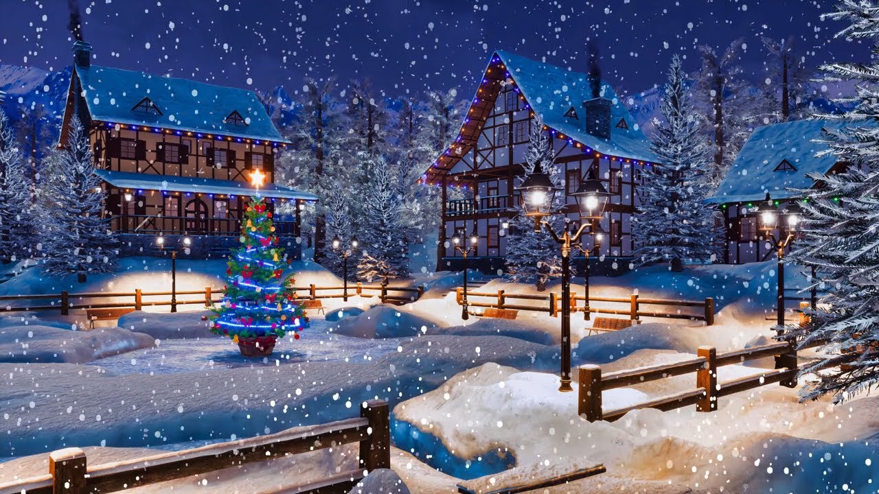 LOVELY RELAXING MUSIC WITH GREAT WINTER VIEWS - YouTube