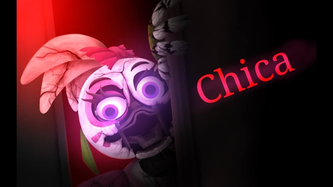 Shattered Chica (FNaF Security Breach Speed Paint) - YouTube
