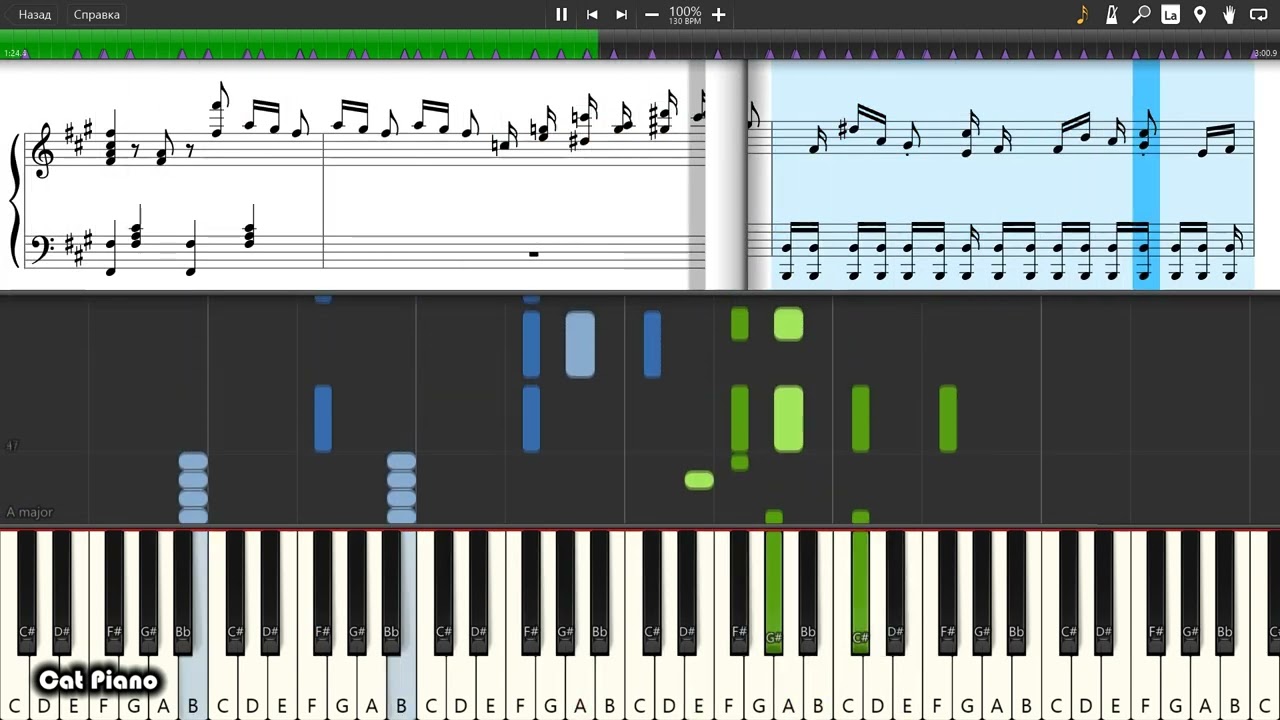 Nitro Fun - New Game - Piano tutorial and cover (Sheets + MIDI) - YouTube