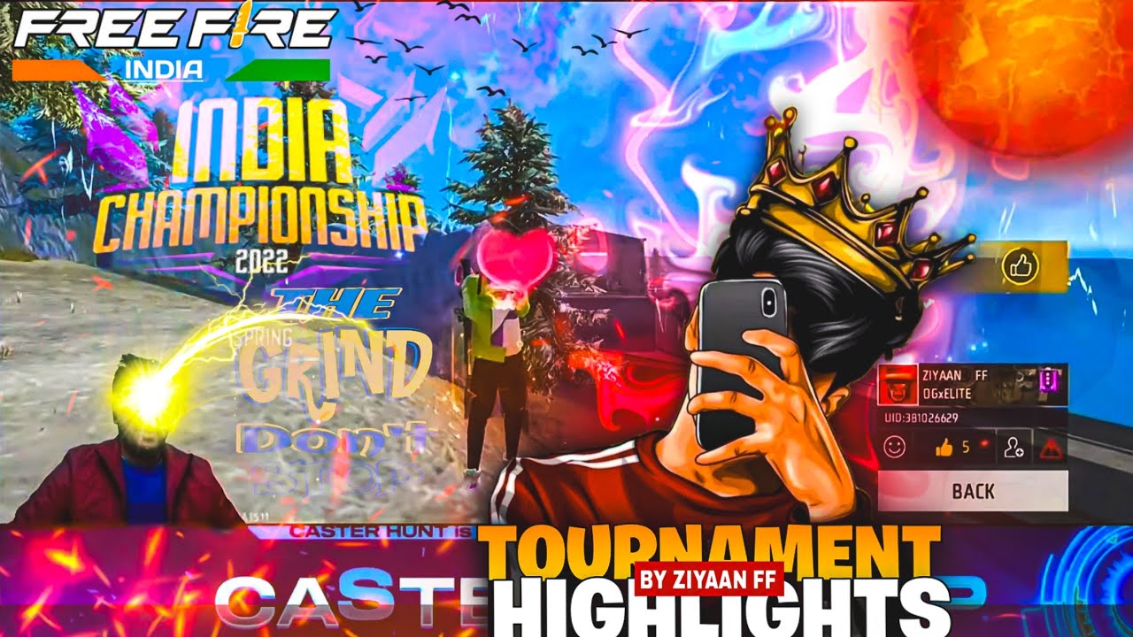 TOURNAMENT HIGHLIGHTS 🏆 BY ZIYAAN FF🚀 | FREE FIRE ESPORTS INDIA 🇮🇳 # ...