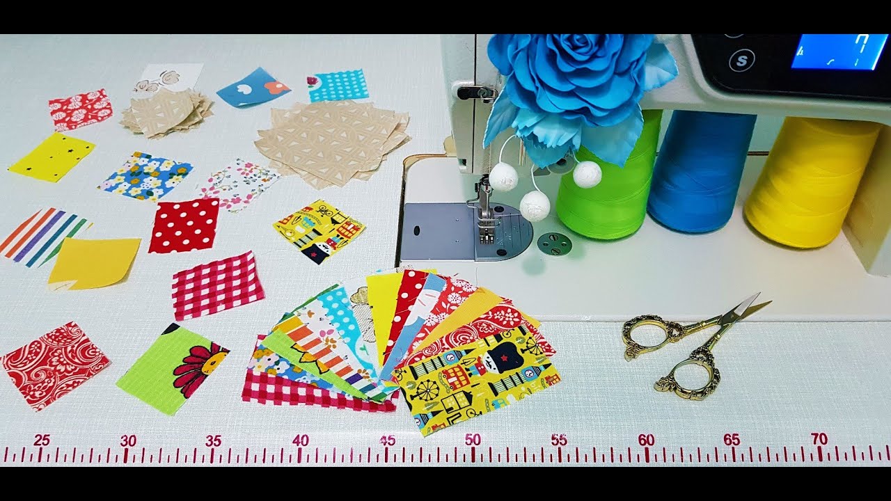 Unusual pattern for patchwork. Creative sewing ideas! - YouTube