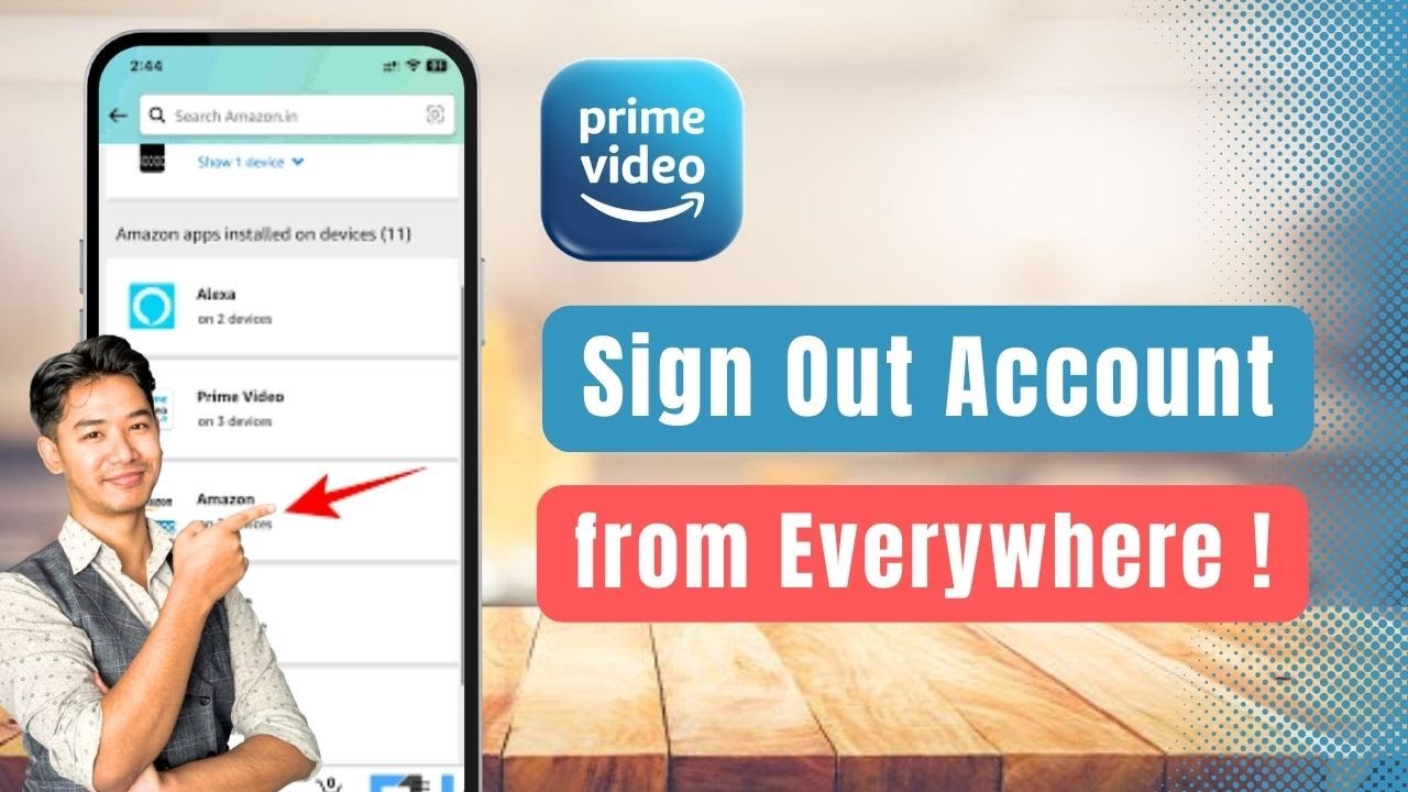 How to Sign Out Prime Video Account from All Devices | Log Out Remotely - YouTube