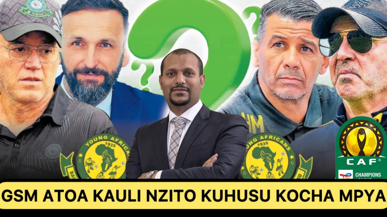 #live GSM AMALIZA UTATA KUHUSU KOCHA MPYA YANGA | CV YAKE KUIPELEKA ...