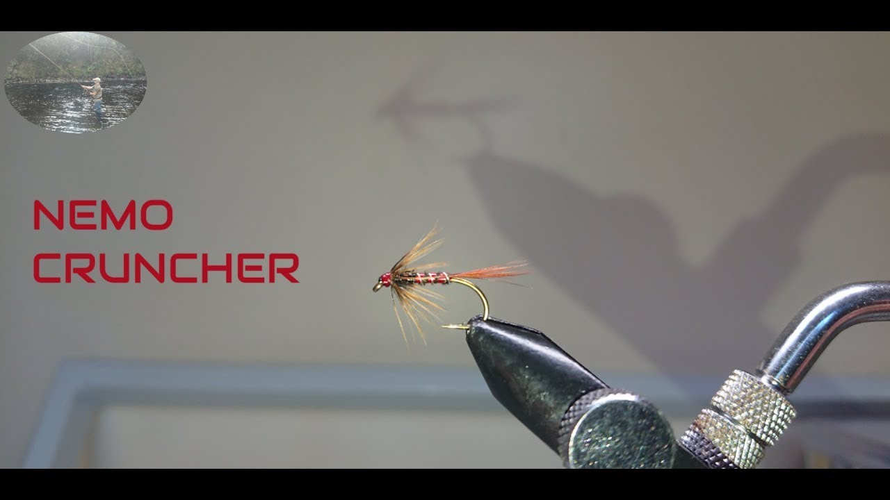 FLY TYING THE NEMO CRUNCHER (TROUT FLY) - YouTube