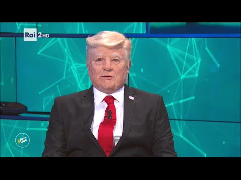 Intervista a Donald Trump (Max Giusti) - Quelli che il calcio 18/09 ...