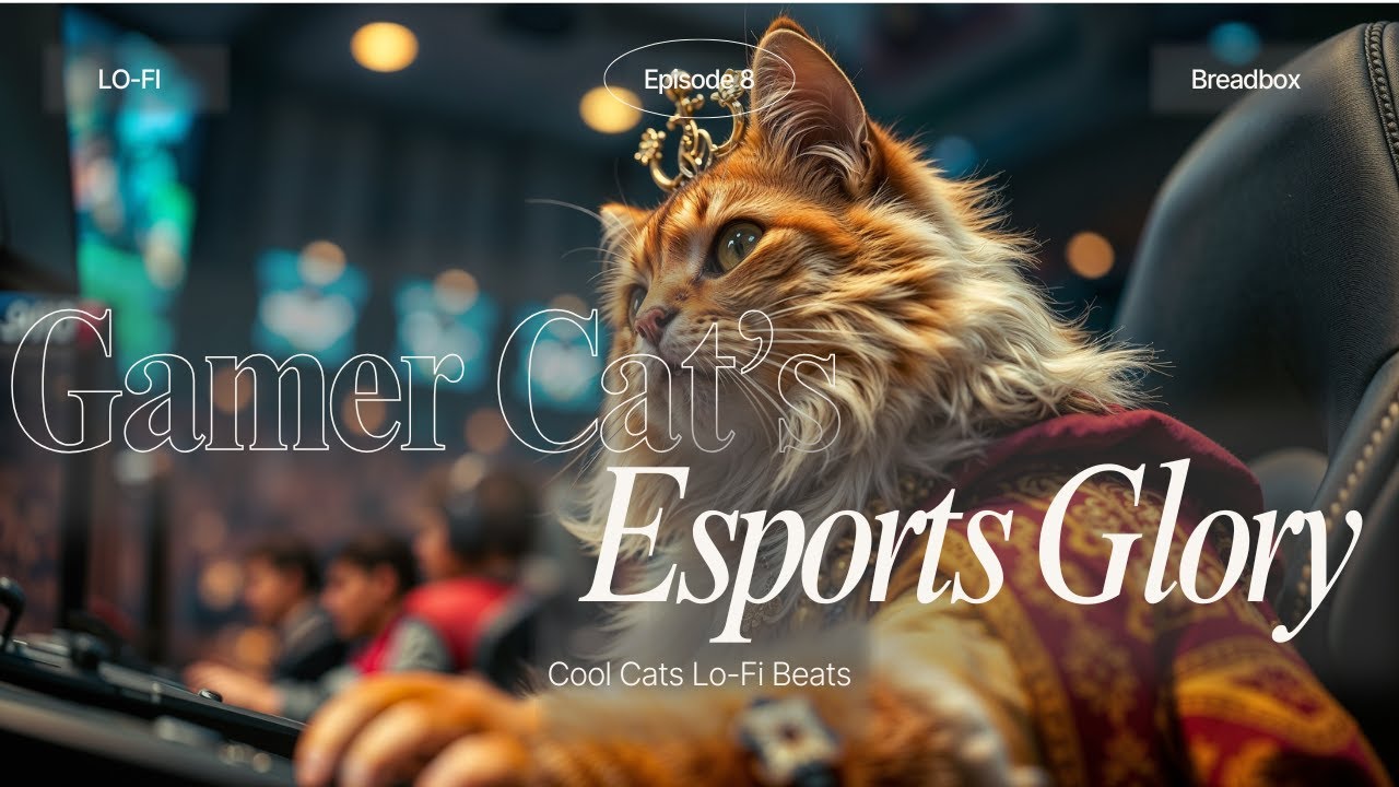 Gamer Cat’s Esports Glory | Cool Cats Lo-Fi Beats 🎮🐾🎶 - YouTube