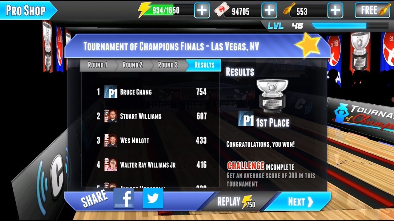 [PBA Bowling Challenge][Tournament Of Champions Finals-Las Vegas, NV ...