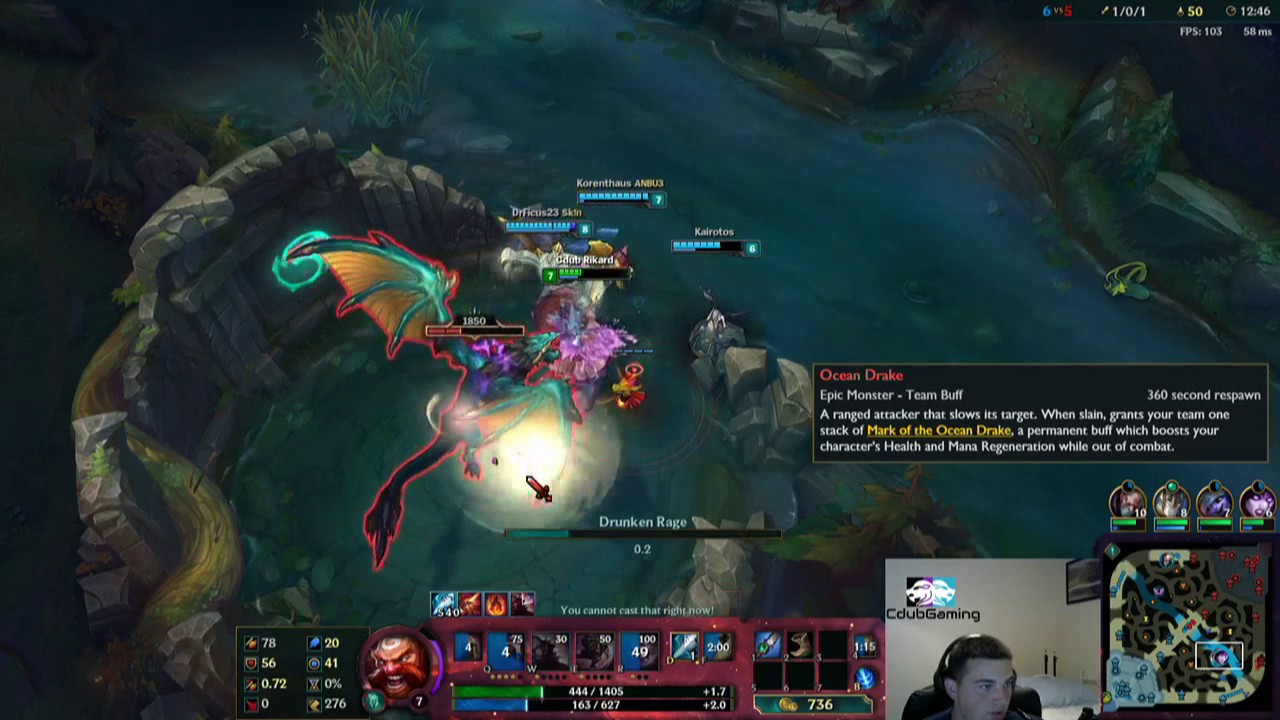 FANTASTIC GRAGAS GAMEPLAY! - League of Legends | Gragas Jungle - YouTube