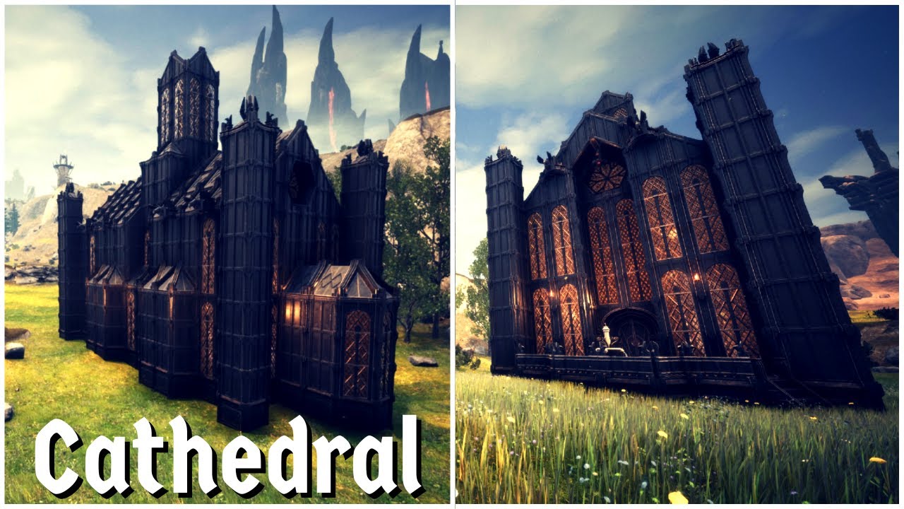 The Ultimate Cathedral Build in Conan Exiles - YouTube