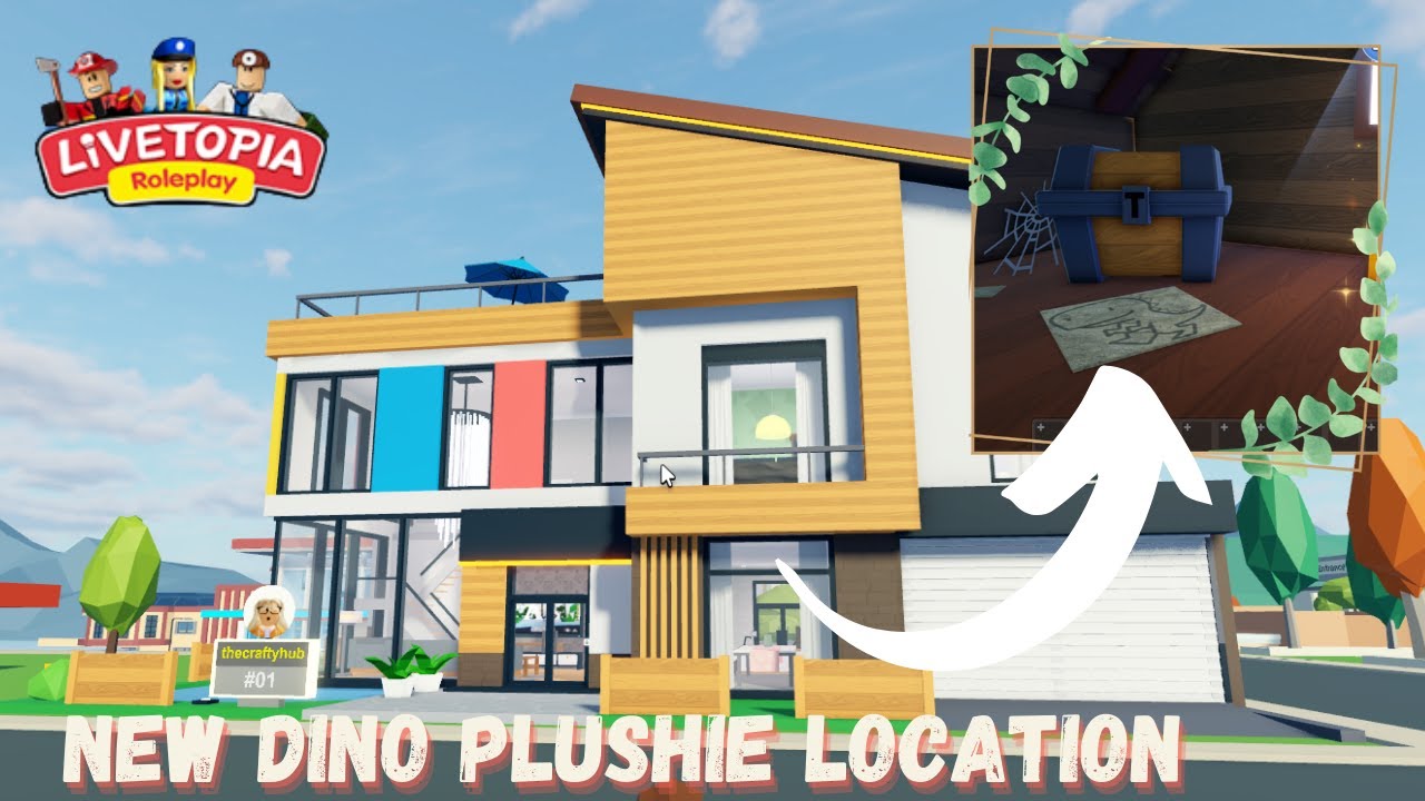 LIVETOPIA NEW HOUSE SECRET CHEST ROOM + PLUSHIE LOCATION //UPDATE 46 ...