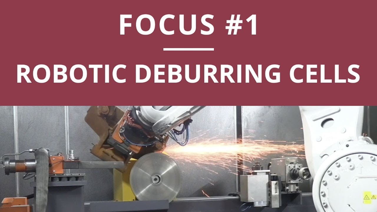 Focus #1 - SiiF robotic deburring cells - YouTube