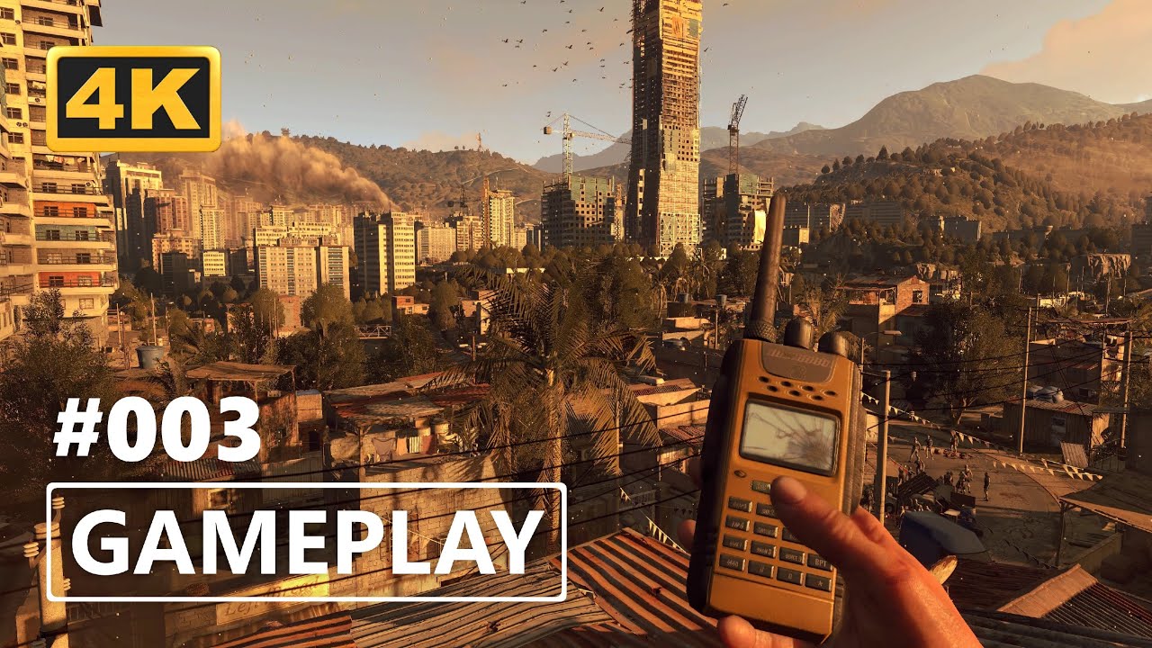 Dying Light Gameplay 4K | The First Time Outside The Wall - YouTube