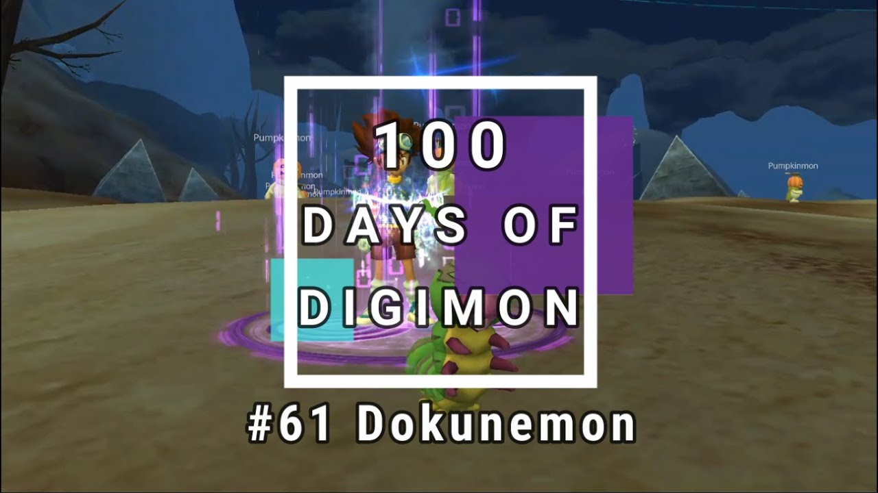 061. Dokunemon - 100 Days of Digimon Journey ! - Digimon Masters Online ...