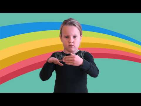Music in Sign Language, ASL Dictionary for kids - YouTube
