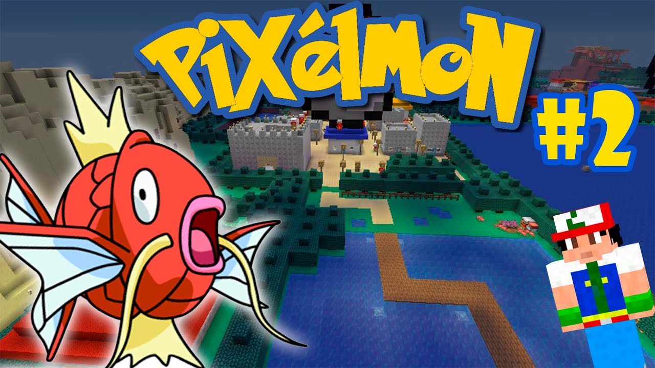 Mi pokemón legendario Magikarp!!! - PIXELMON #2 - YouTube