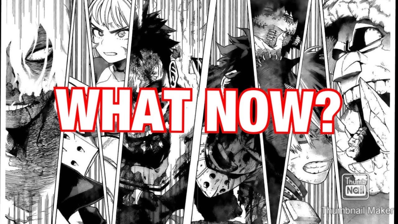 WHAT NOW? MY HERO ACADEMIA CHAPTER 289 REACTION - YouTube