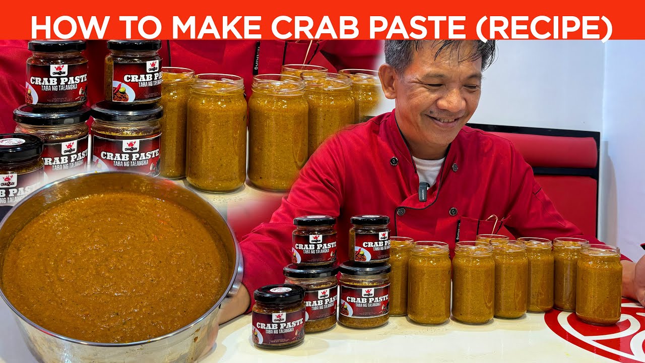 HOW TO MAKE CRAB PASTE at Paano PAGKAKITAAN w/ Recipe! - YouTube
