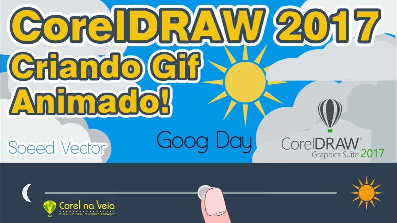 Criando Gif Animado no CorelDRAW 2017 Speed Art - YouTube
