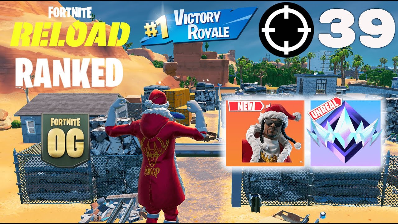OG Fortnite SOLO Ranked Reload | High Kill Zero Build Gameplay Win🏆 ...