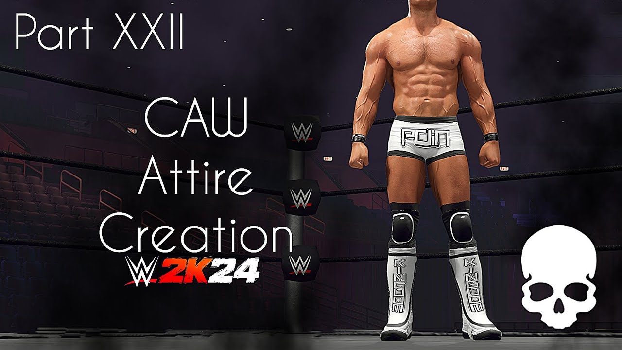 WWE 2K24- CAW Attire Creation Video (XBOX) #22 - YouTube