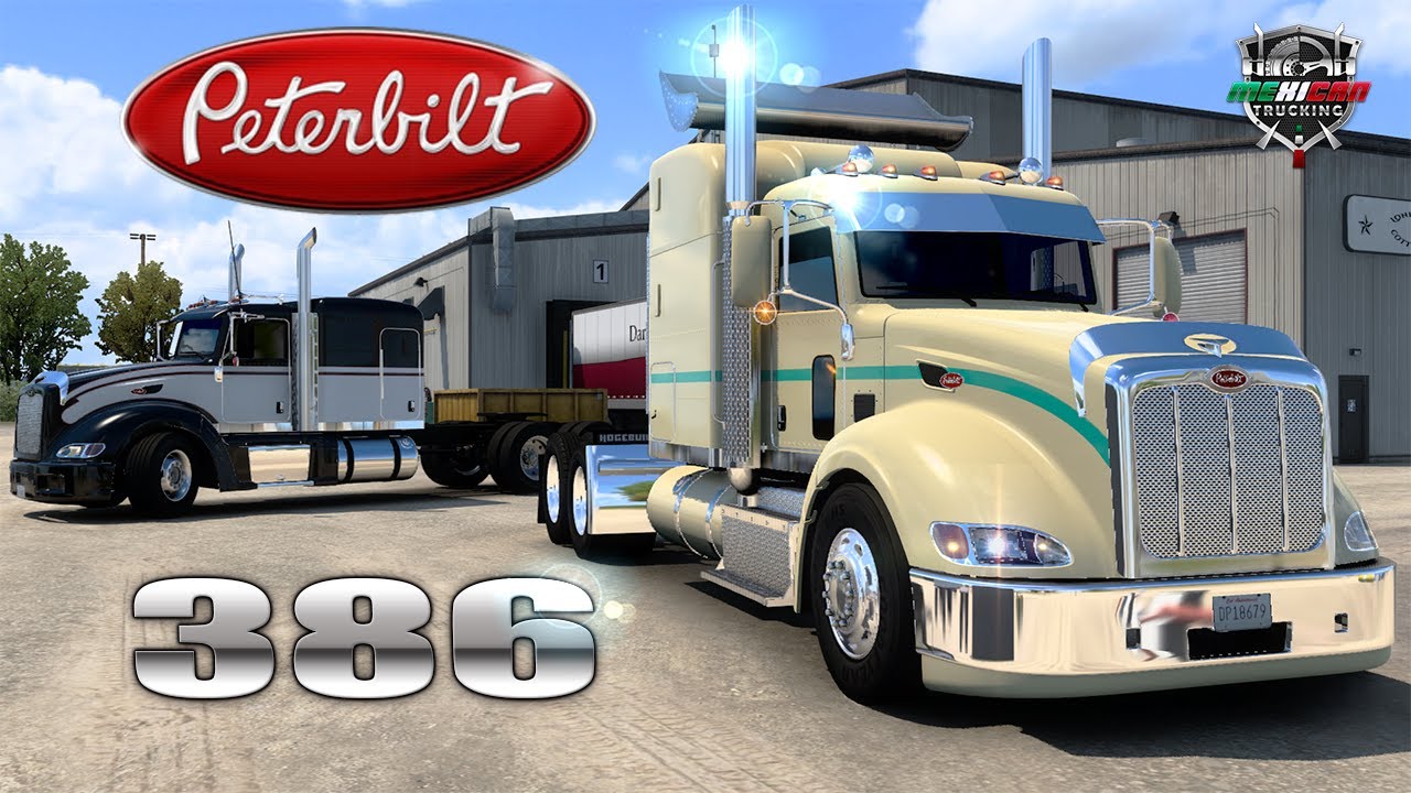#MOD PETERBILT 386 (SMRS EDIT) - American Truck Simulator 1.46 - YouTube