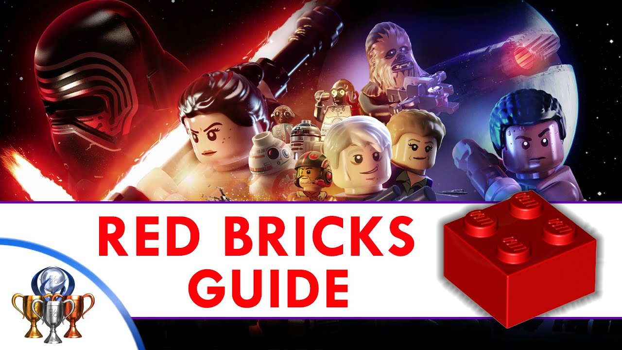 Lego force awakens red bricks store
