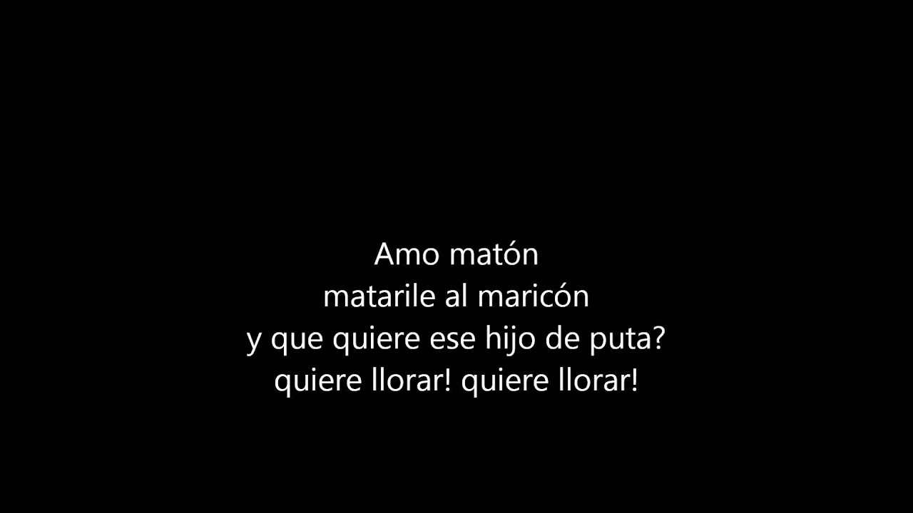 Puto - Molotov (Letra) - YouTube