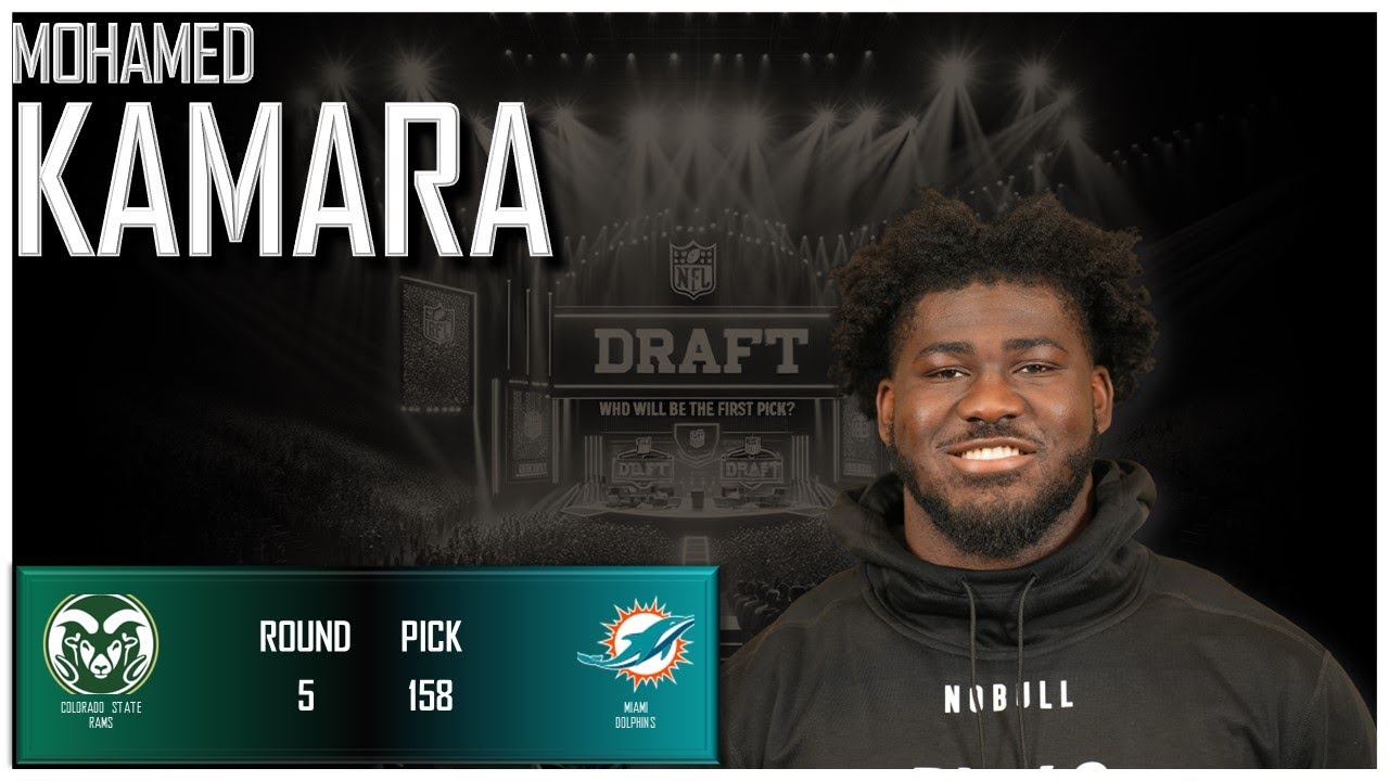 2024 NFL DRAFT: Mohamed Kamara | Miami Dolphins - YouTube