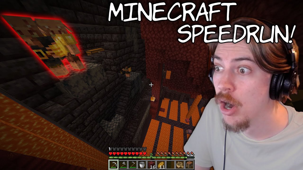 Officialy Trying Minecraft Speedrunning! - YouTube
