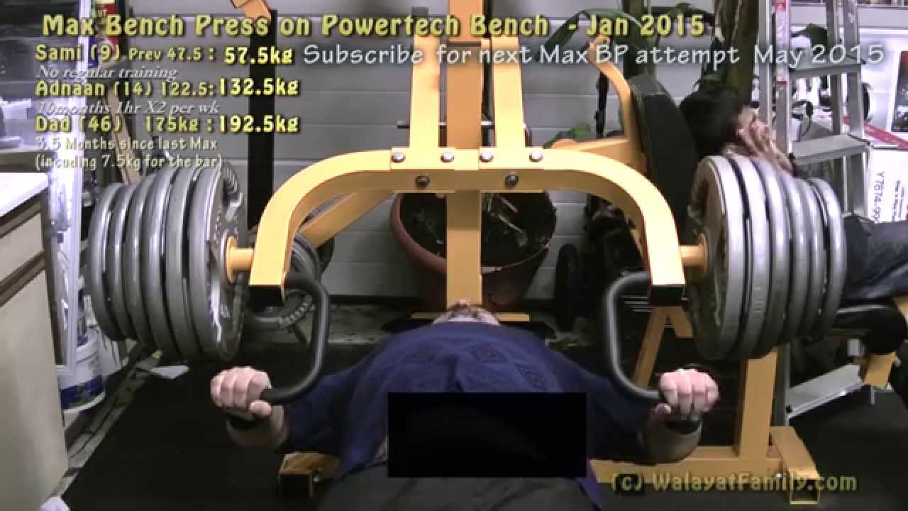 440lb Max Bench Press by Old Man - YouTube