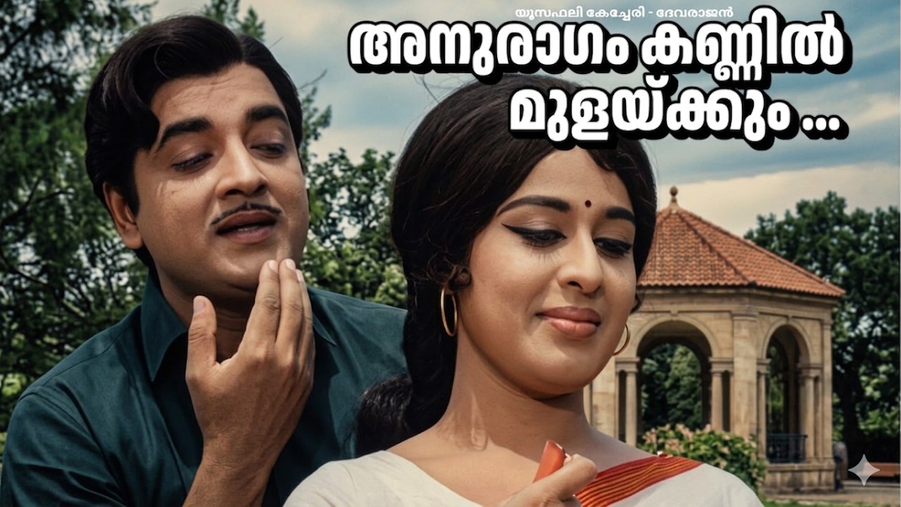 Anuragam Kannil mulakkum | Malayalam super melody song | Mindapennu ...