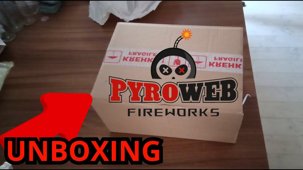 Unboxing my order from PyroWeb !!! - YouTube