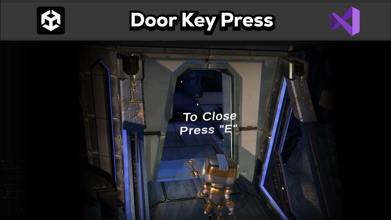 Unity Door Animation On Key Press (EASY!) - YouTube
