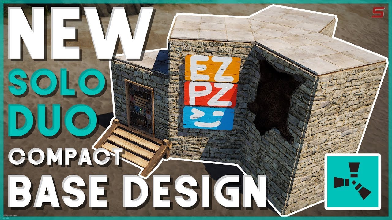 RUST | NEW COMPACT Solo/Duo Starter Base! | Building 3.2 - YouTube