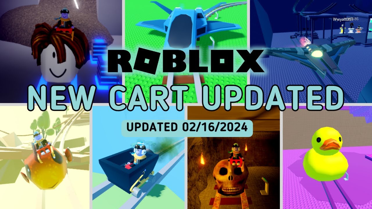 Roblox | Create a Cart Ride | New Carts Updated 02/16/2024 | Don’t use ...
