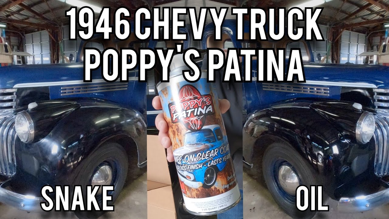 $150 CLEAR COAT | Poppy's PATINA how to | DOES it WORK?! - YouTube