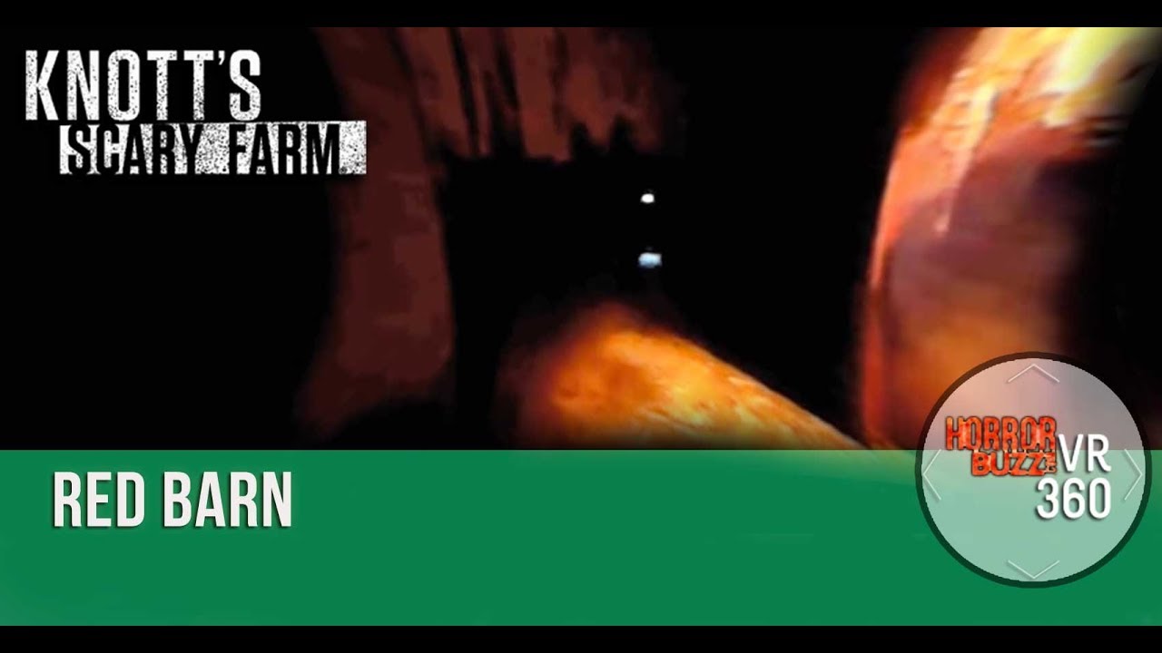 Knott's Scary Farm - The Red Barn Maze 2016 - YouTube